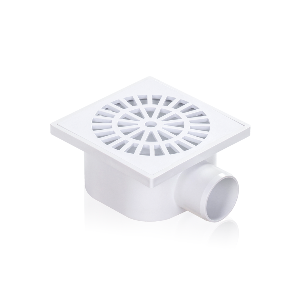 Receptáculo para Ducha – Rejilla plástica 10×10 cm – Concorplast